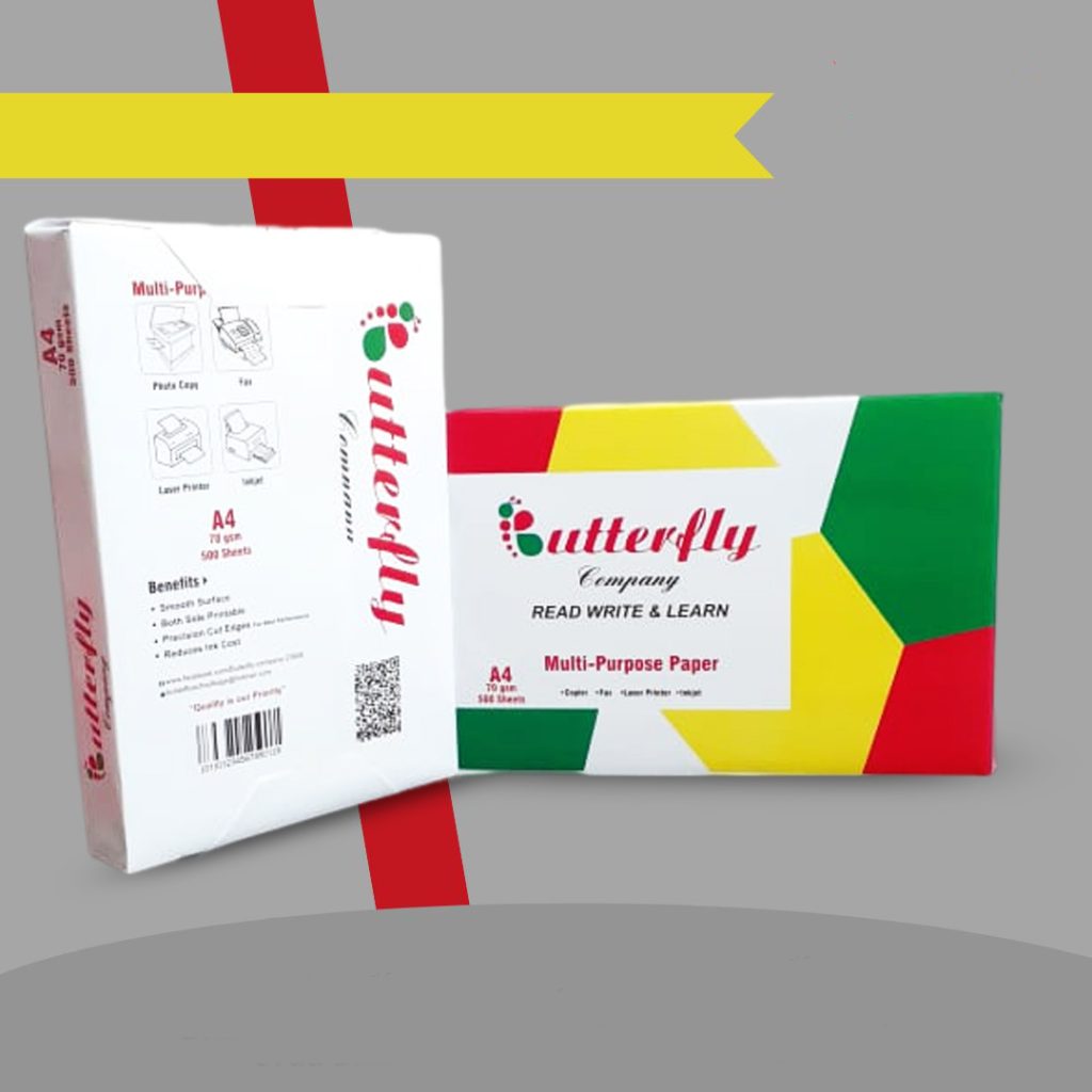 Butterfly A4 Paper 80 gsm – Butterfly Company